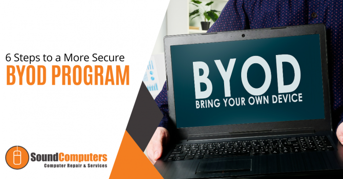 6 Steps to a More Secure BYOD Program - Sound Computers | Westbrook, CT